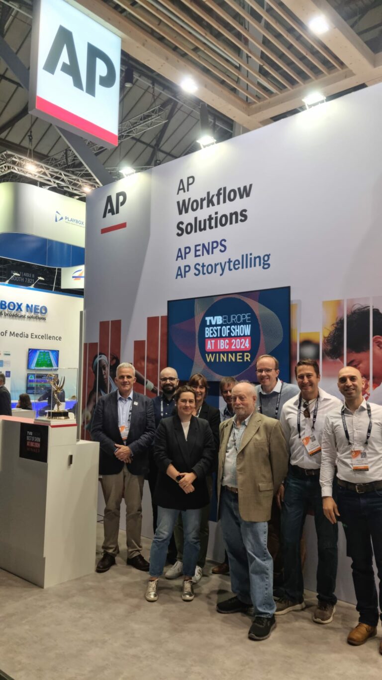 AP Storytelling Wins Best of Show at IBC 2024 - AP Workflow Solutions